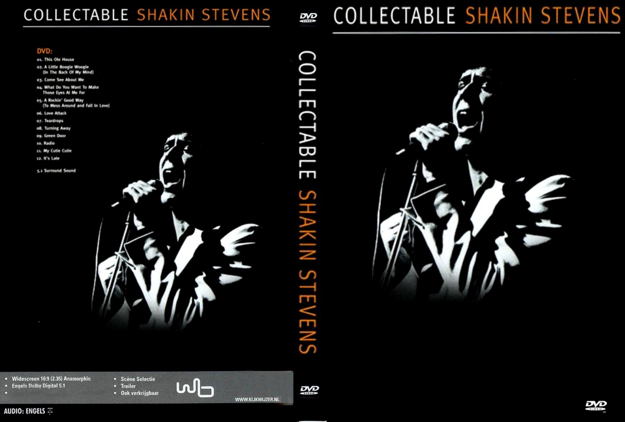 Shakin` Stevens Collectable : Front | DVD Covers | Cover Century | Over ...